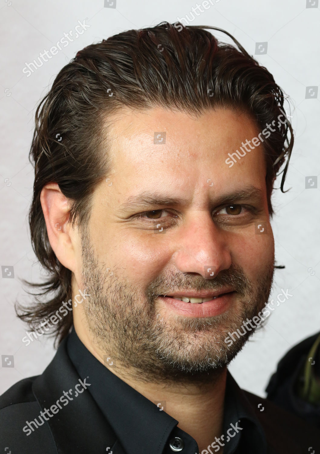 Actor Adam Bousdoukos Poses On Red Editorial Stock Photo - Stock Image ...