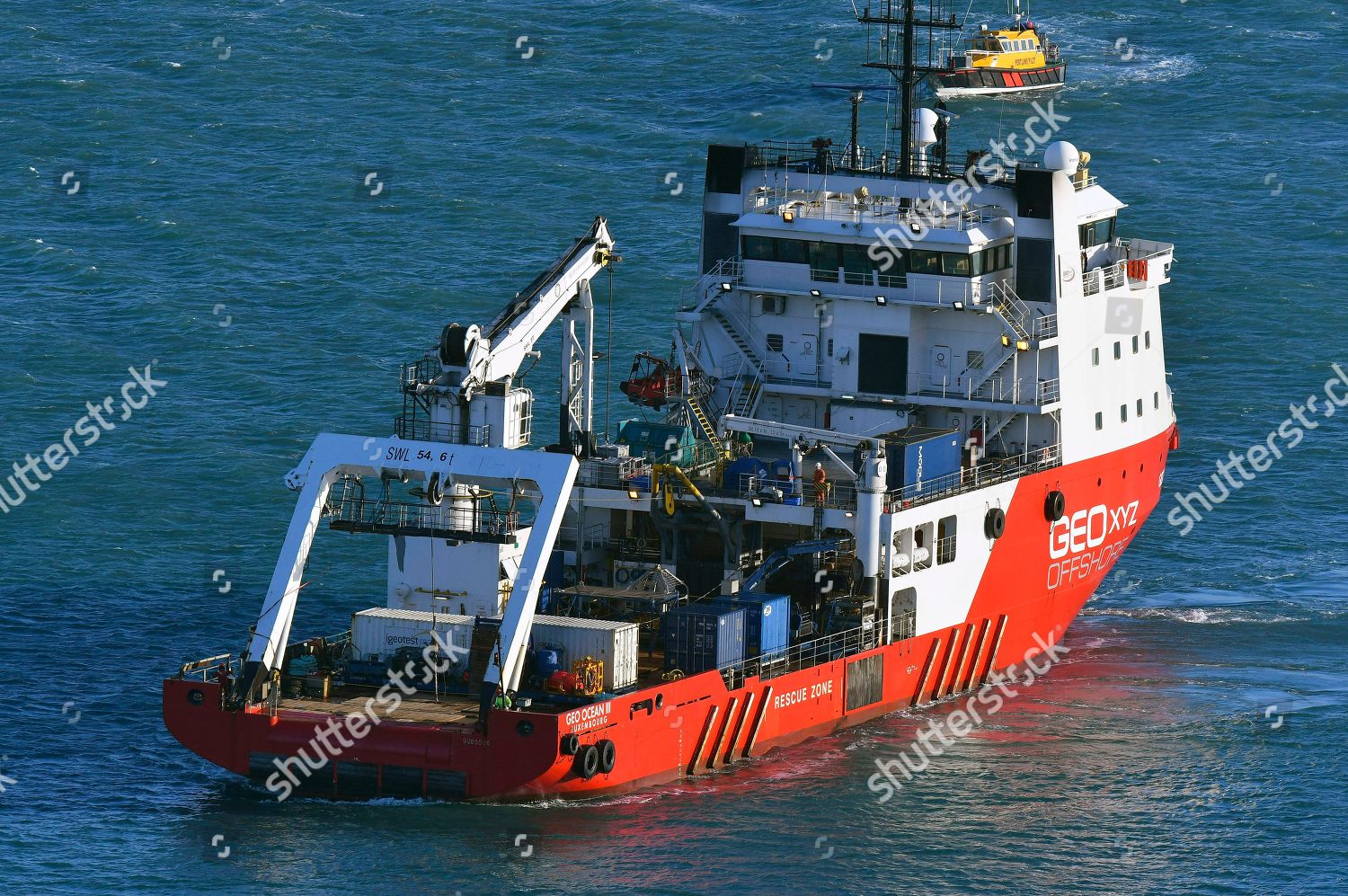 Survey Vessel Geo Ocean Iii Arrives Editorial Stock Photo - Stock Image ...