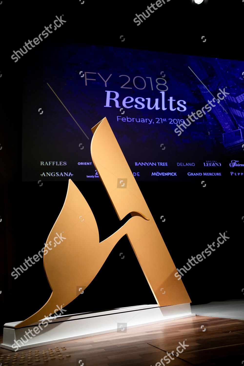 Accor Hotels Group Presents New Logo Editorial Stock Photo - Stock ...