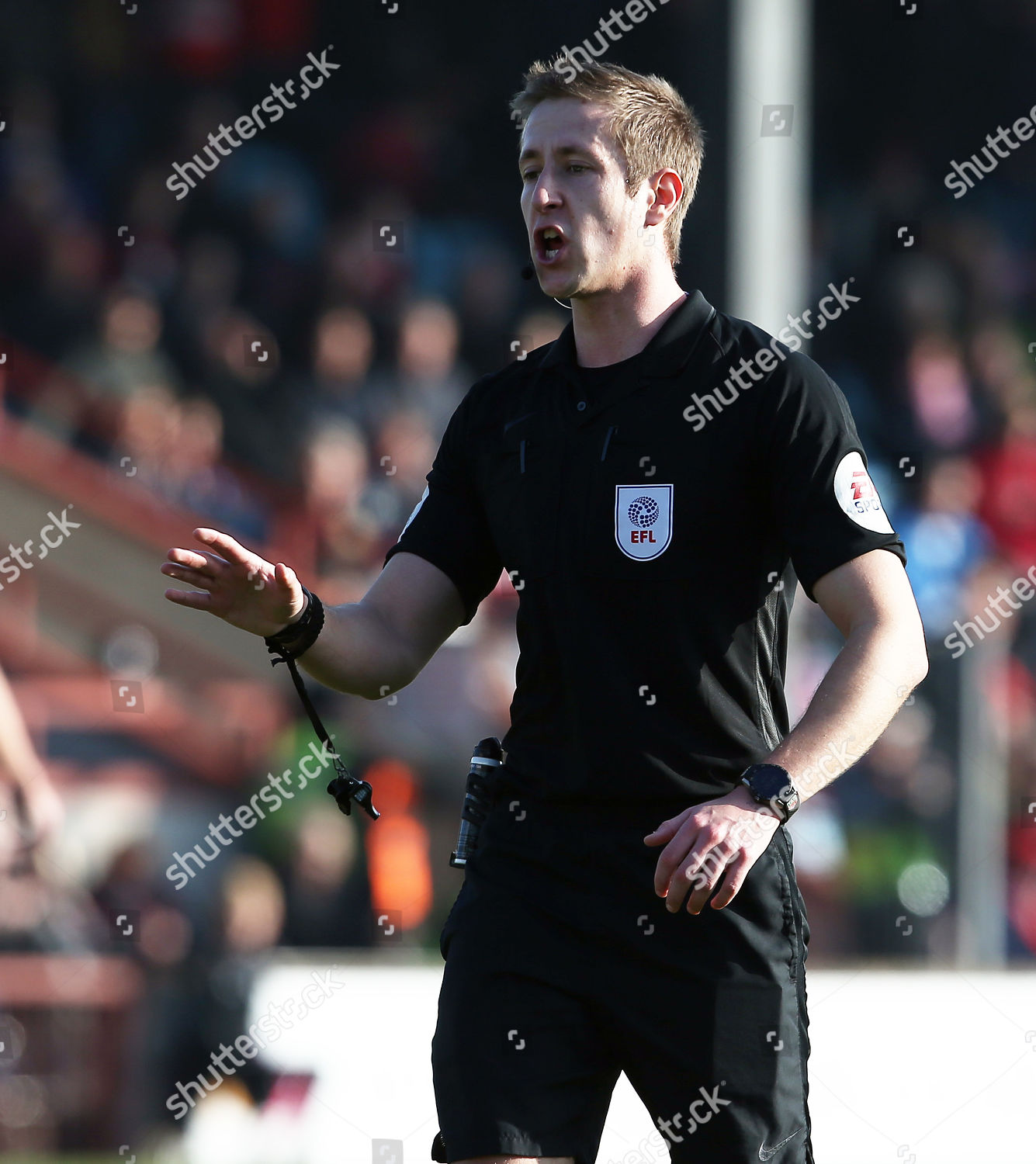 Referee Mr John Brooks Editorial Stock Photo - Stock Image | Shutterstock