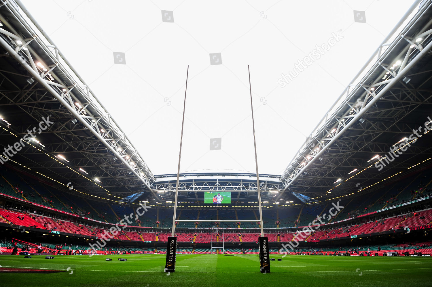 General View Principality Stadium Guinness Branding Editorial Stock ...