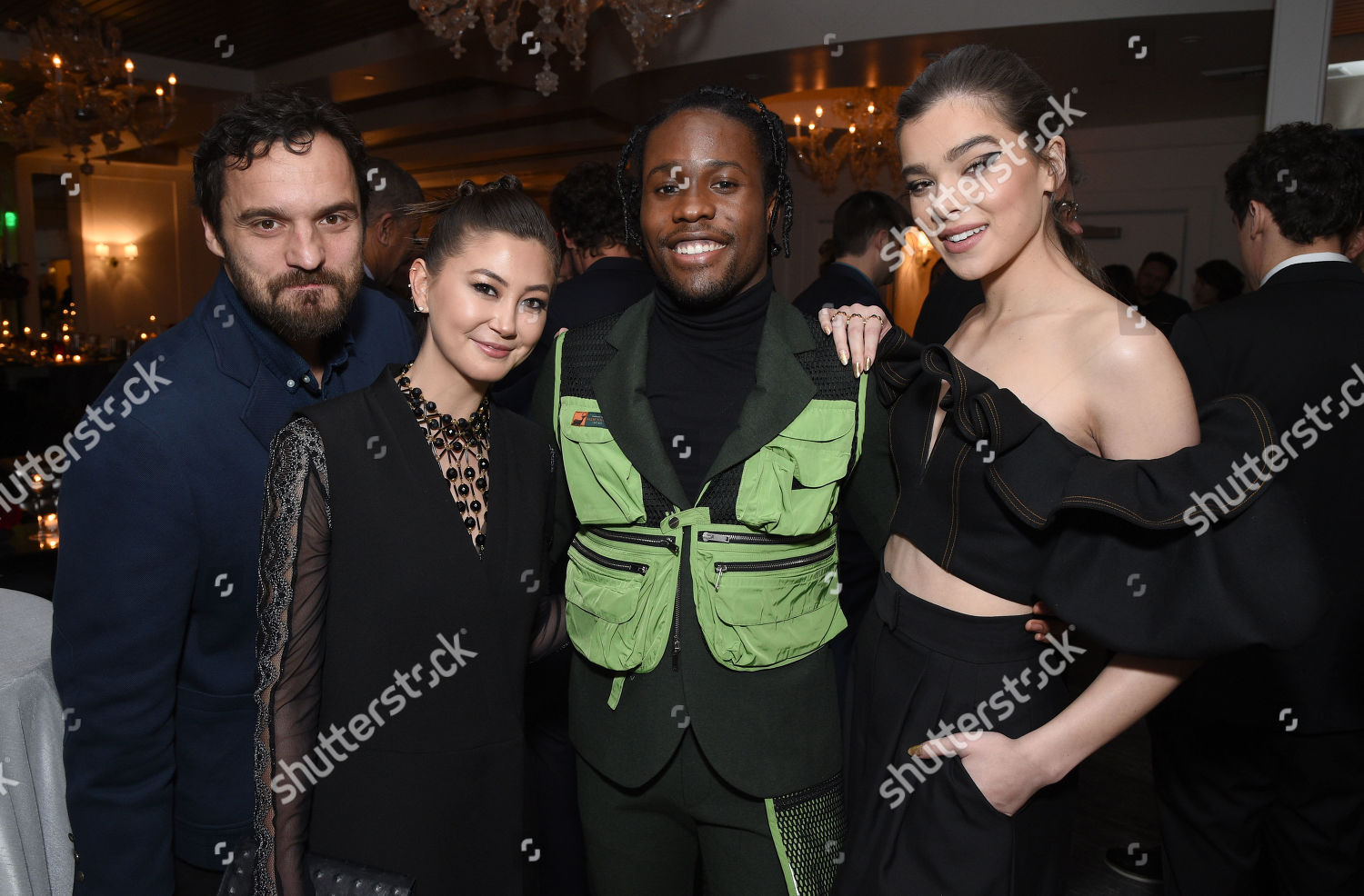 Jake Johnson Kimiko Glenn Shameik Moore Editorial Stock Photo - Stock ...