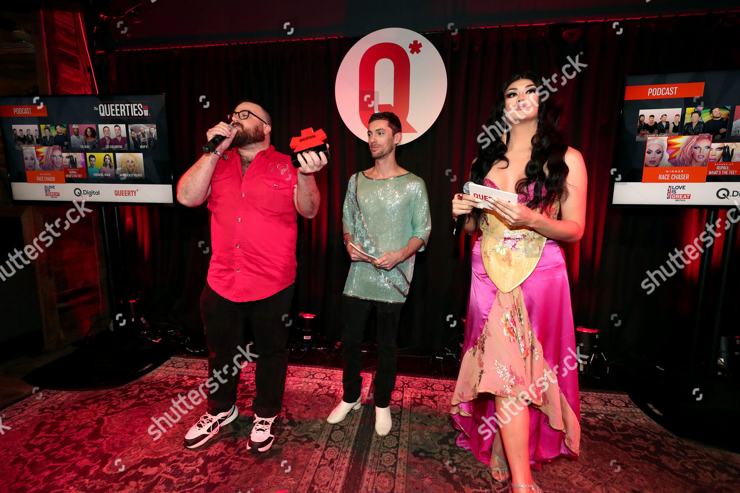 Big Dipper Winner Podcast Queerty Award Editorial Stock Photo - Stock ...