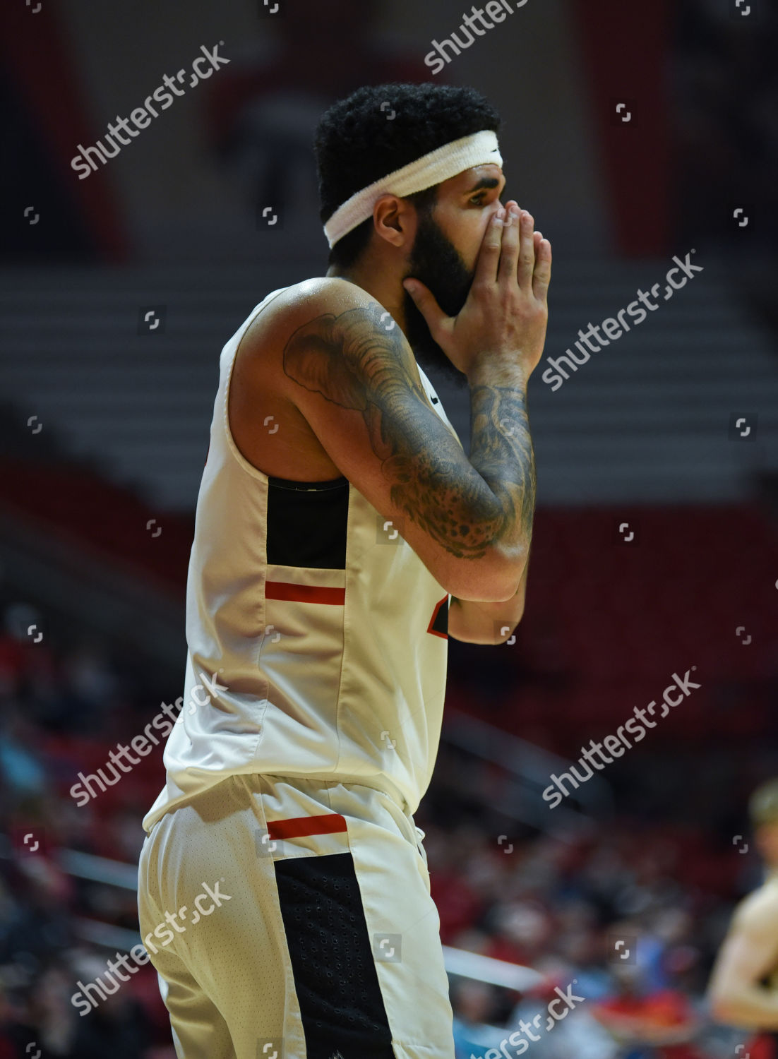 Trey Moses 24 Reacts After Being Editorial Stock Photo - Stock Image ...