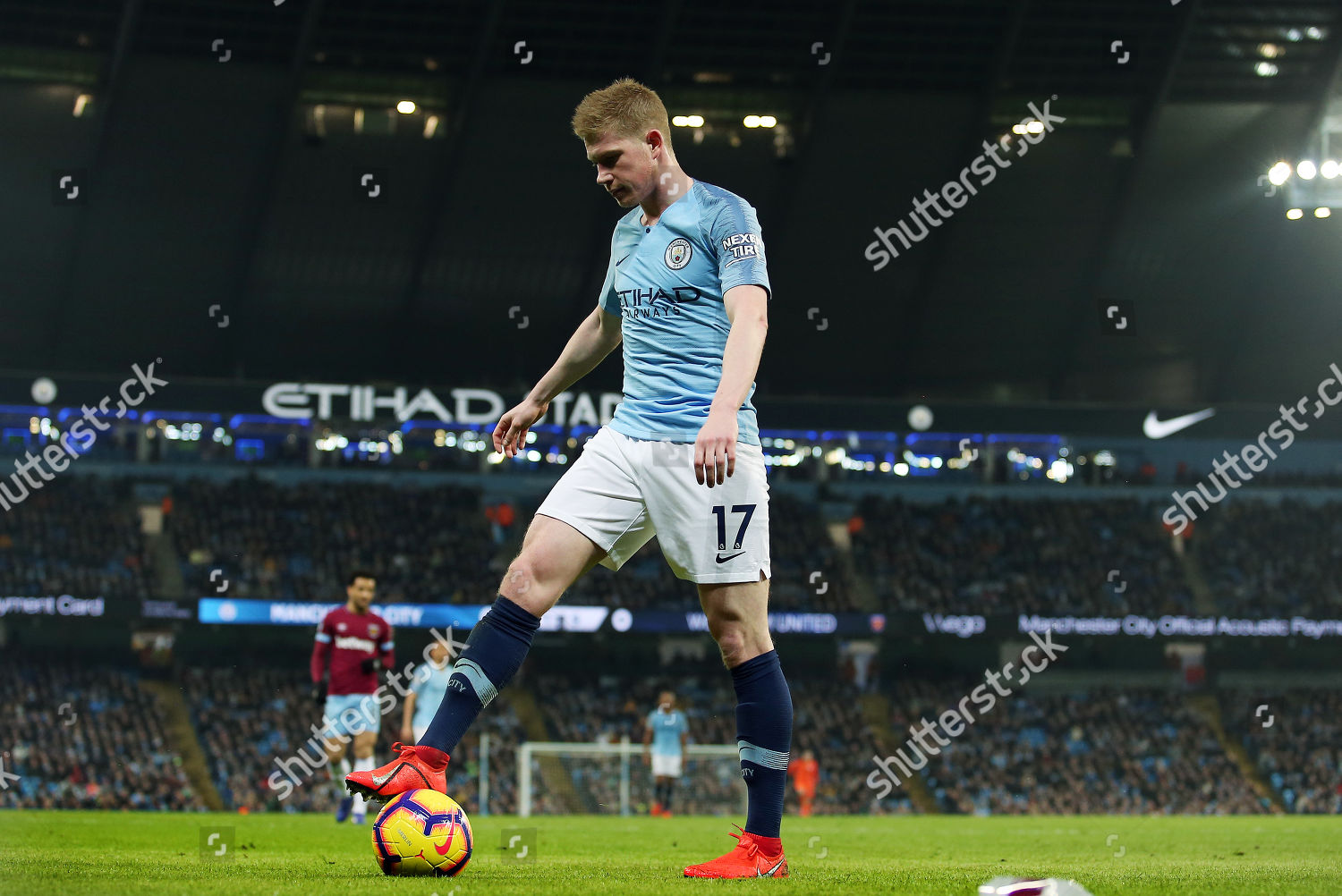 Kevin De Bruyne Manchester City Editorial Stock Photo - Stock Image ...