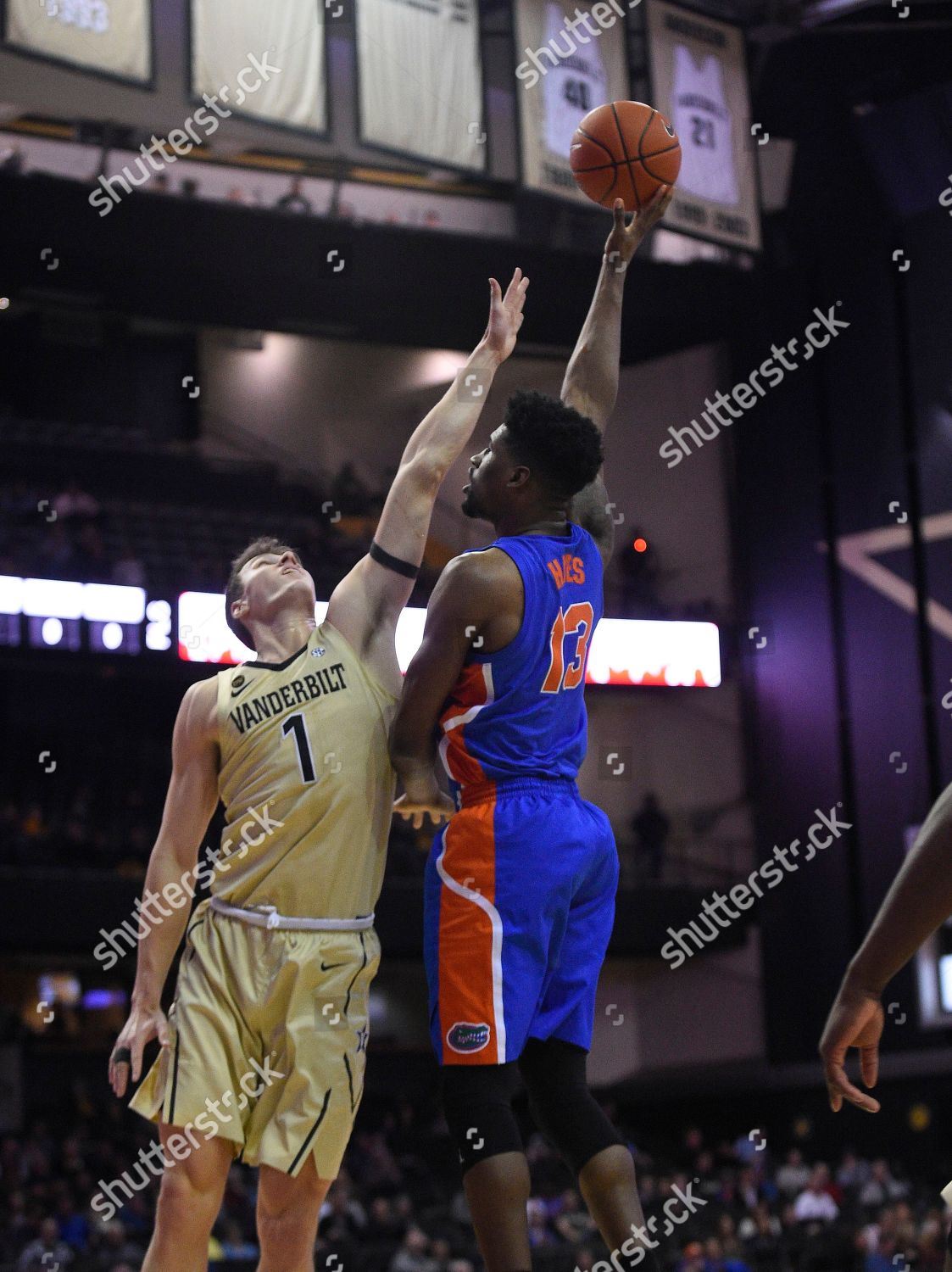 Florida Gators Center Kevarrius Hayes 13 Editorial Stock Photo - Stock ...