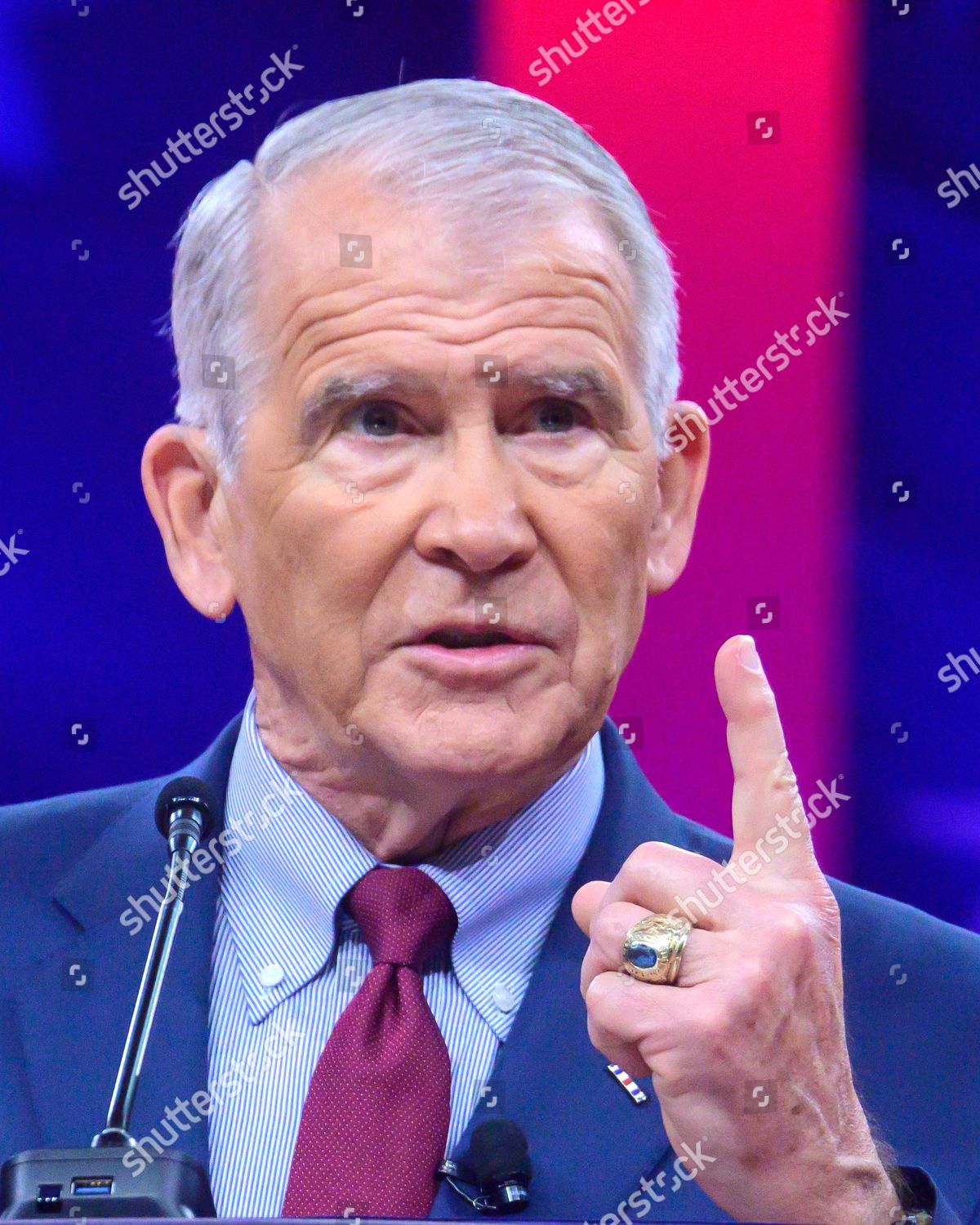 Lieutenant Colonel Oliver North United States Editorial Stock Photo ...