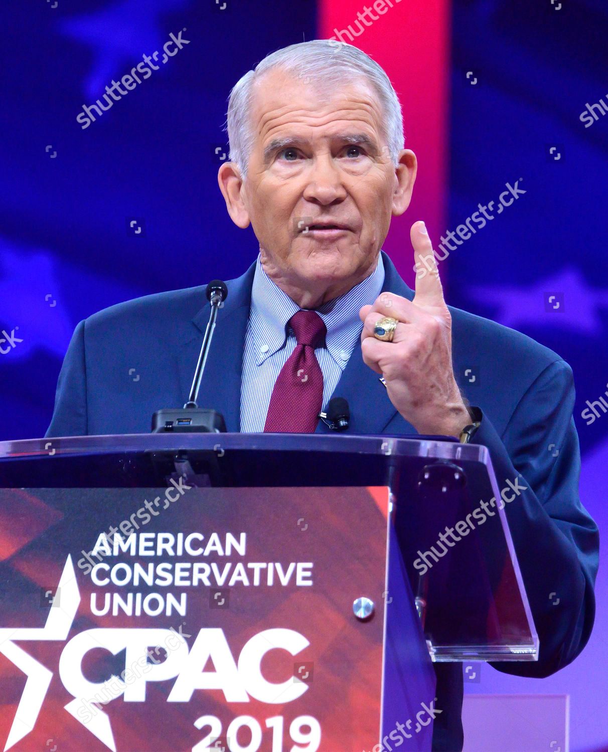 Lieutenant Colonel Oliver North United States Editorial Stock Photo ...
