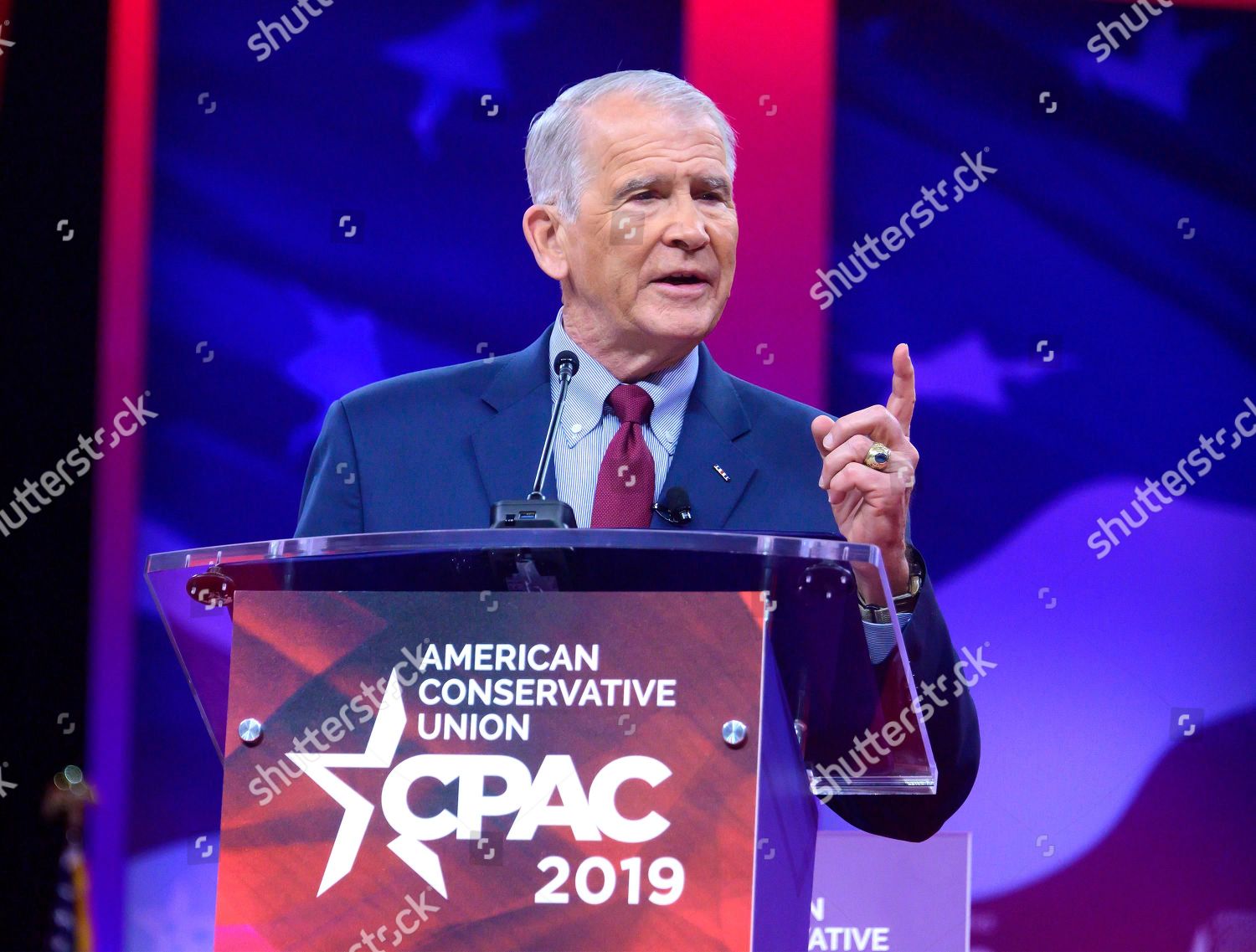 Lieutenant Colonel Oliver North United States Editorial Stock Photo ...