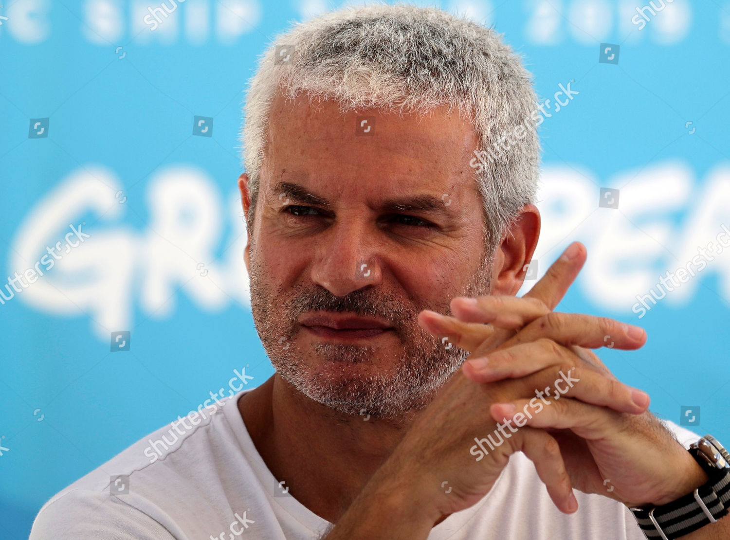 Daniel Rizzotti Captain Rainbow Warrior Ship Editorial Stock Photo ...