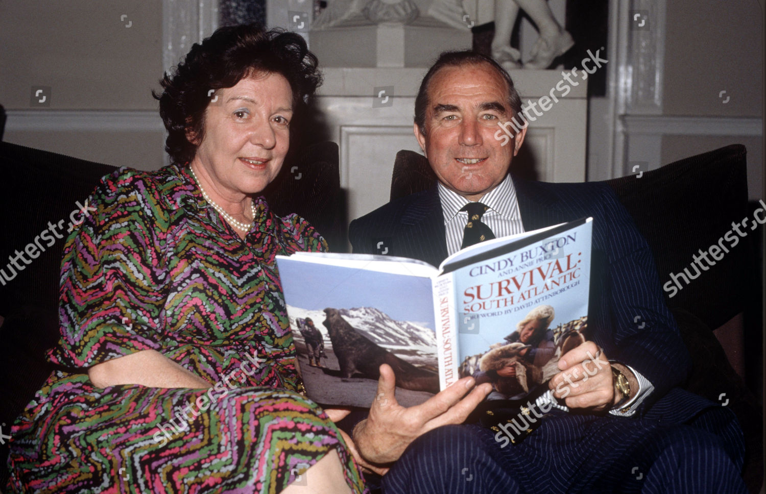 Sir Rex Hunt Wife Mavis Editorial Stock Photo - Stock Image | Shutterstock