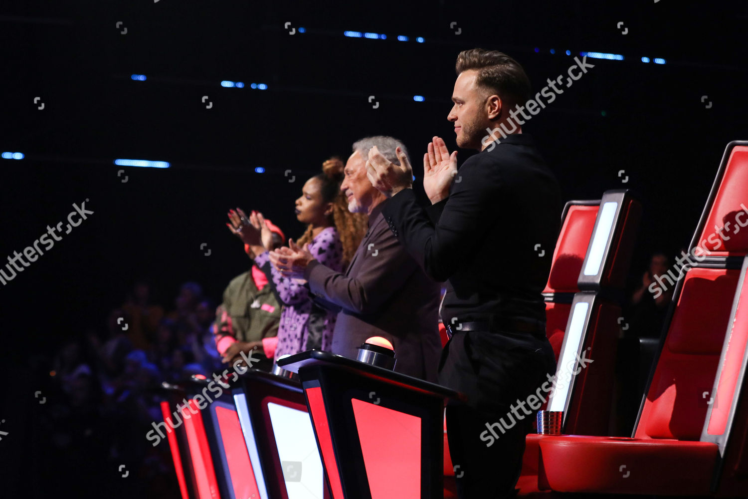 Jennifer Hudson Tom Jones Olly Murs Editorial Stock Photo - Stock Image ...