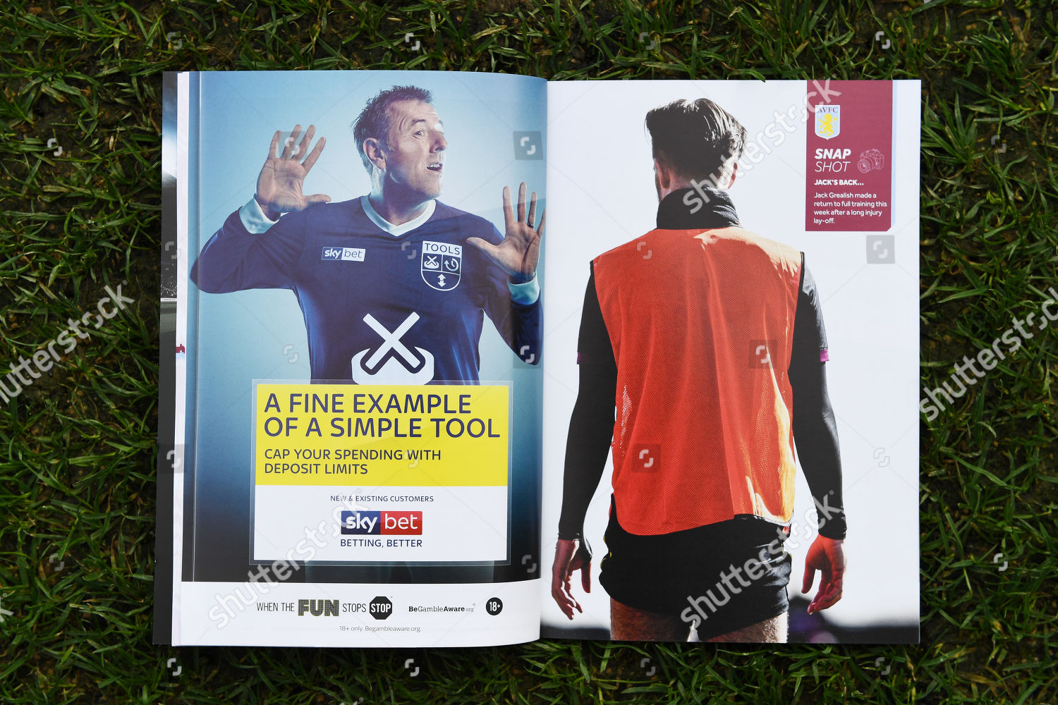 Sky Bet Advert Inside Match Day Editorial Stock Photo - Stock Image ...