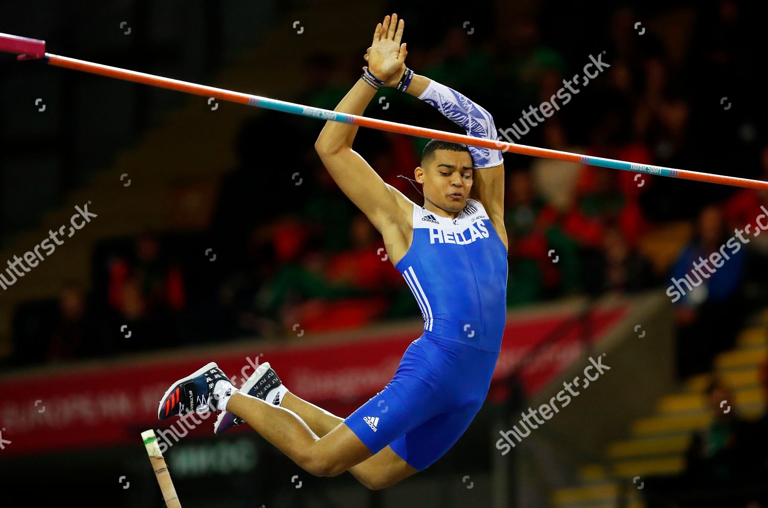 Emmanouil Karalis Greece Competes Mens Pole Editorial Stock Photo ...