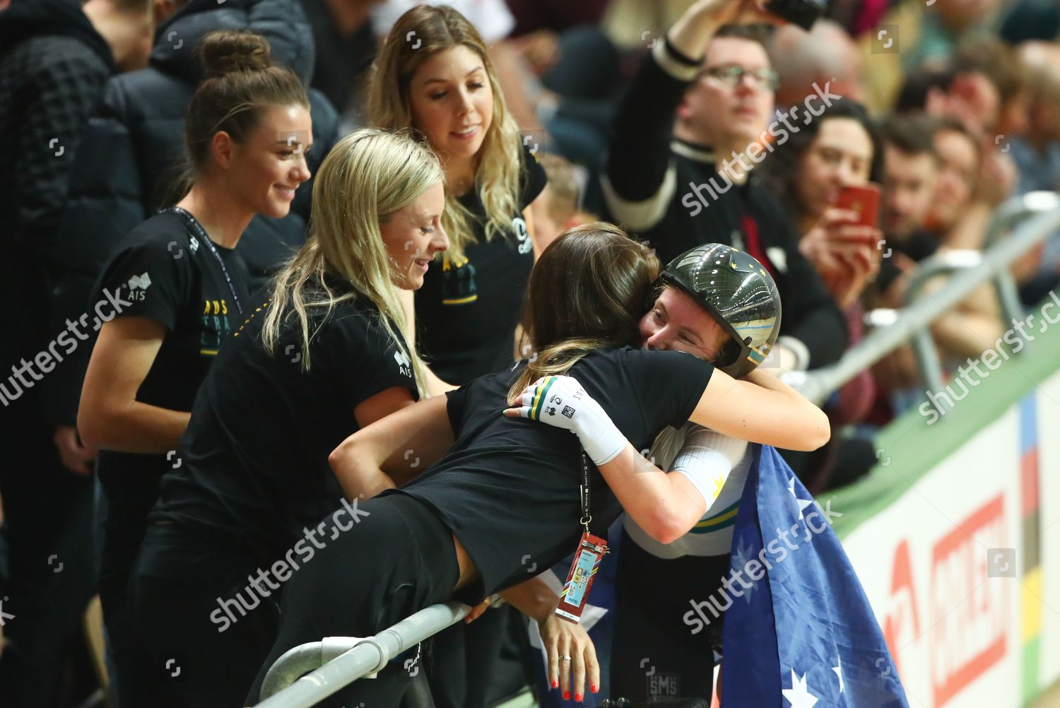 Alexandra Manly Australia Celebrates Winning Points Editorial Stock ...