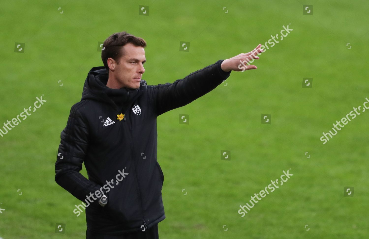 Fulham Manager Scott Parker Reacts Editorial Stock Photo - Stock Image ...