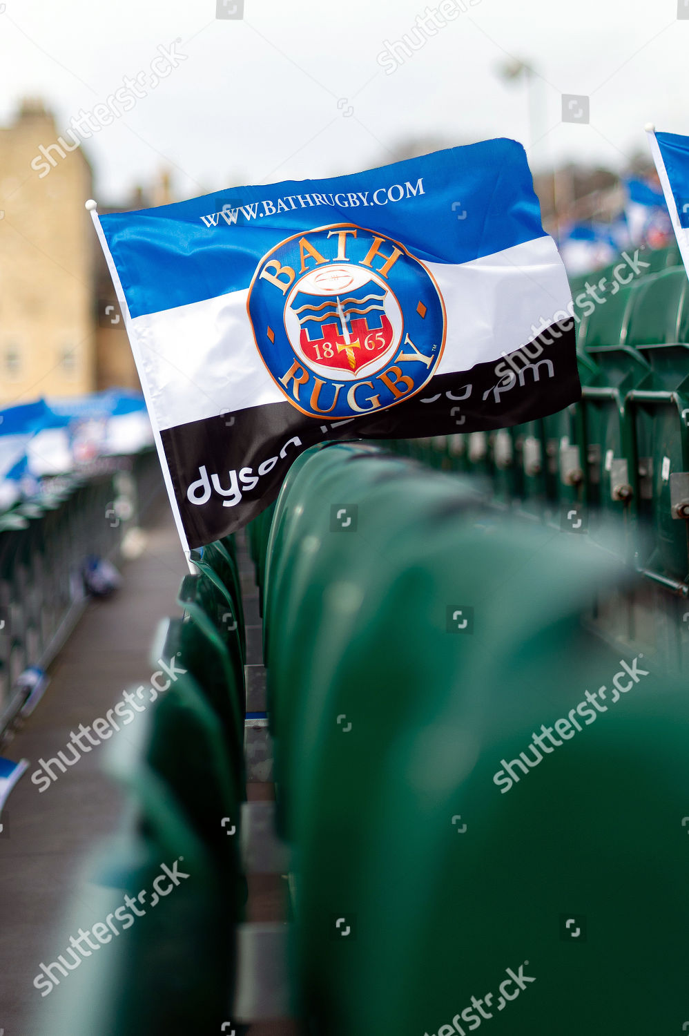 General View Bath Rugby Flag Editorial Stock Photo - Stock Image ...