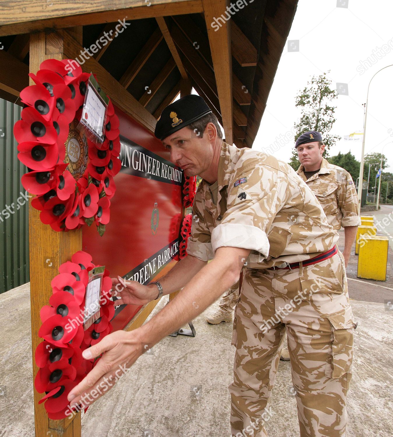 Lieutenant Colonel Roger Lewis Captain Charles Editorial Stock Photo ...