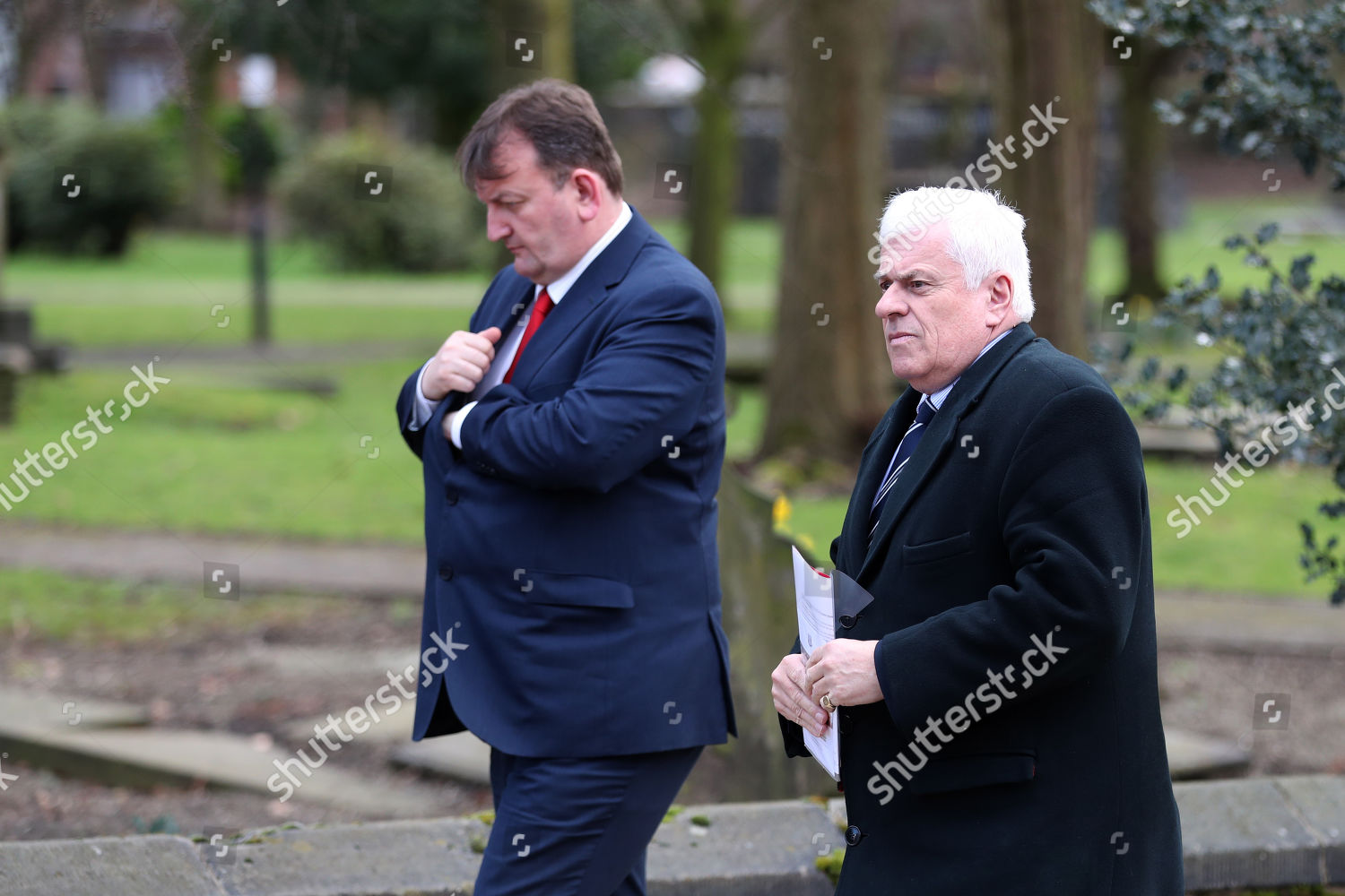 Peter Ridsdale Makes His Way Into Editorial Stock Photo - Stock Image ...