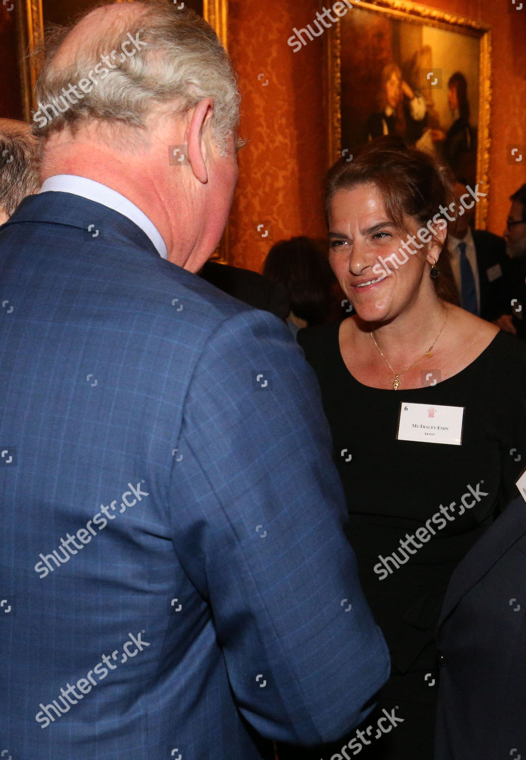 Prince Charles Speaks Tracey Emin During Editorial Stock Photo - Stock ...