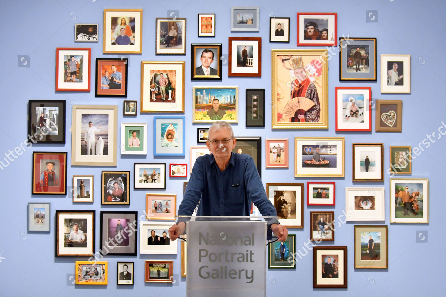 Martin Parr Front His Autoportraits Series Editorial Stock Photo ...