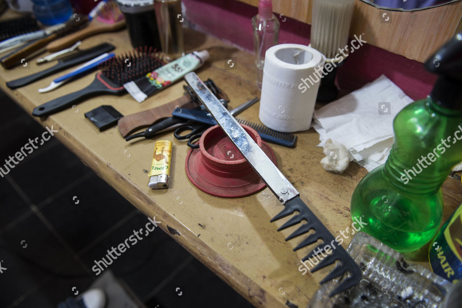View Tools Used By Egyptian Barber Editorial Stock Photo - Stock Image ...