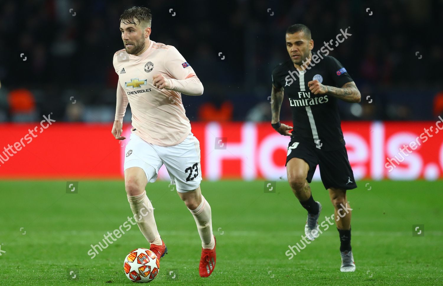 Luke Shaw Manchester United Dani Alves Editorial Stock Photo - Stock ...