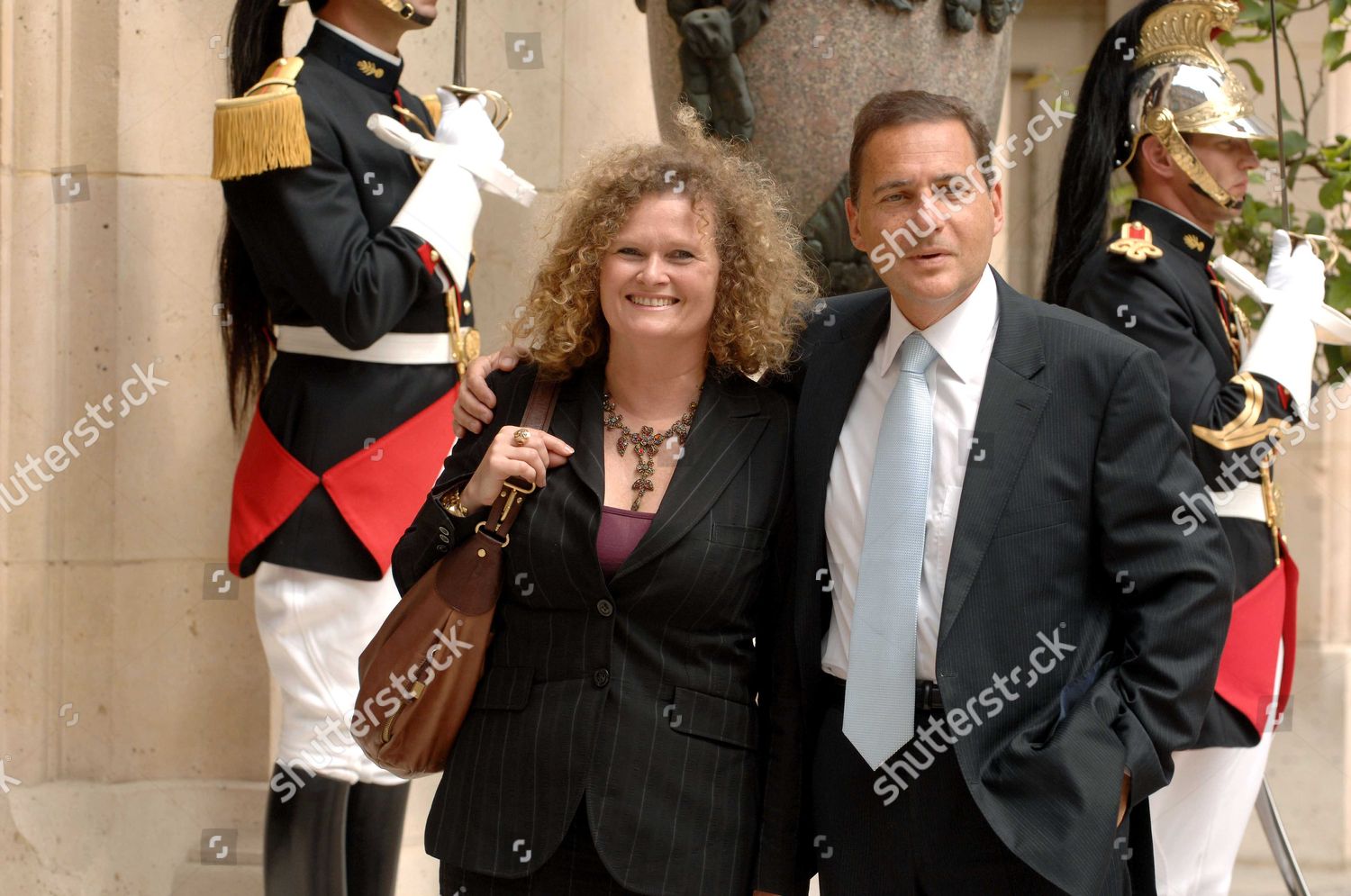 Eric Besson His Wife Sylvie Brunel Editorial Stock Photo - Stock Image ...