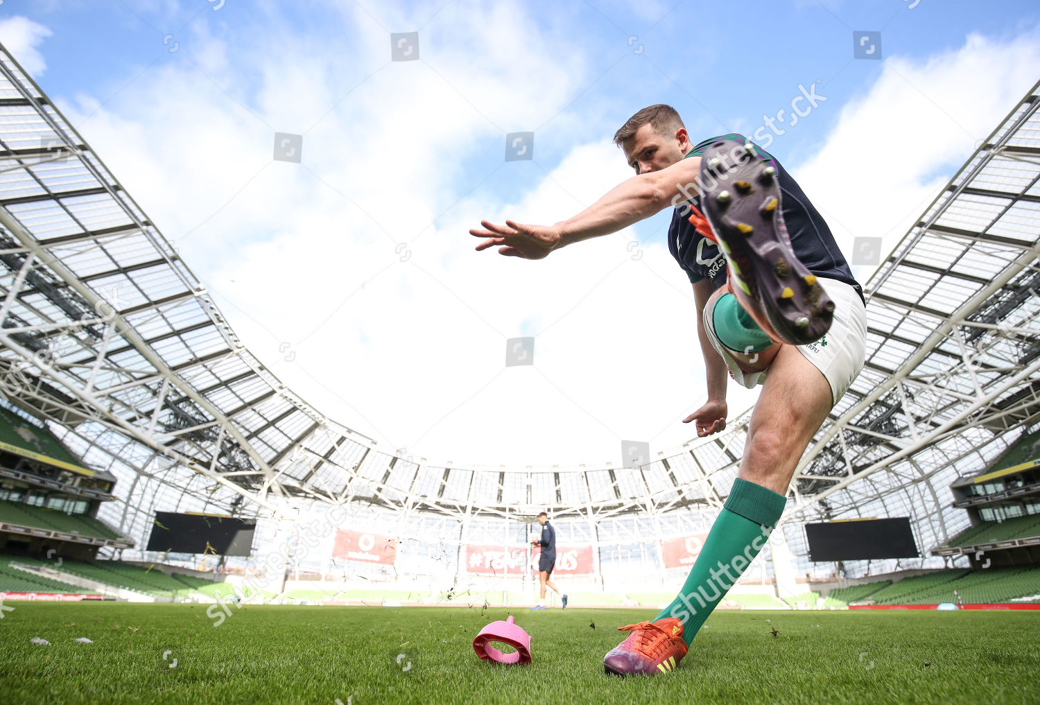Jack Carty Practices Kicks Editorial Stock Photo - Stock Image ...