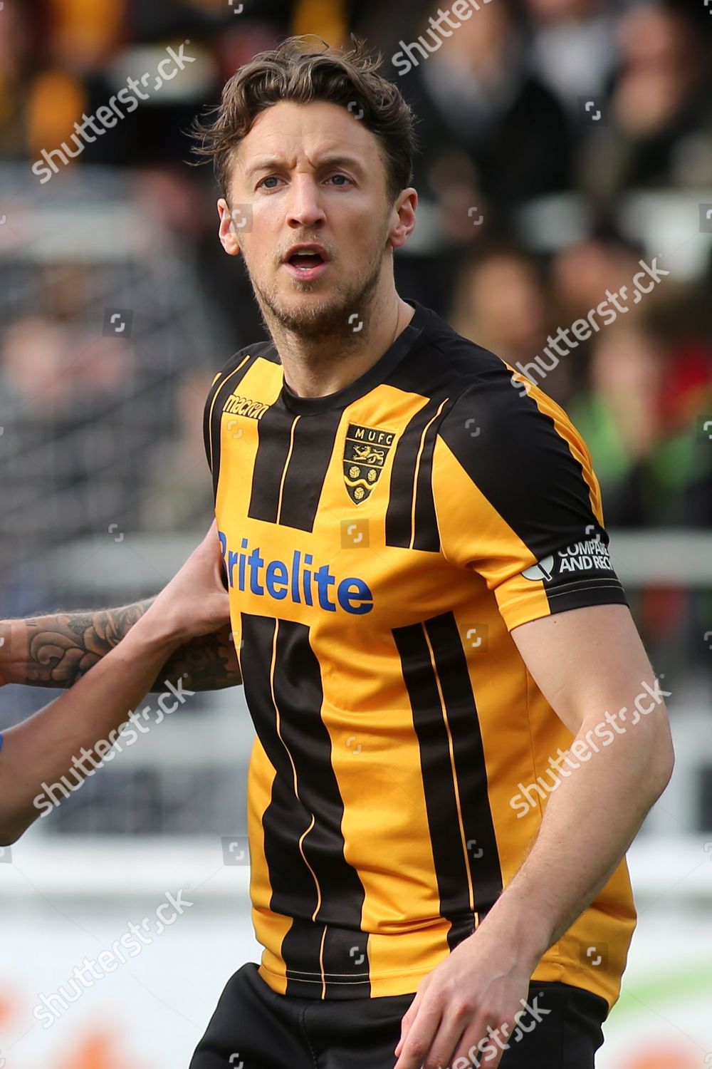 Rob Swaine Maidstone United During Maidstone Editorial Stock Photo ...