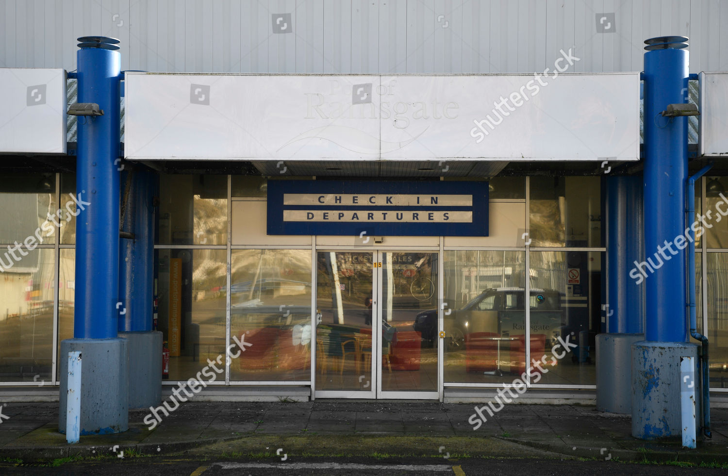 Site Abandoned Ramsgate Ostend Ferry Terminal Editorial Stock Photo ...