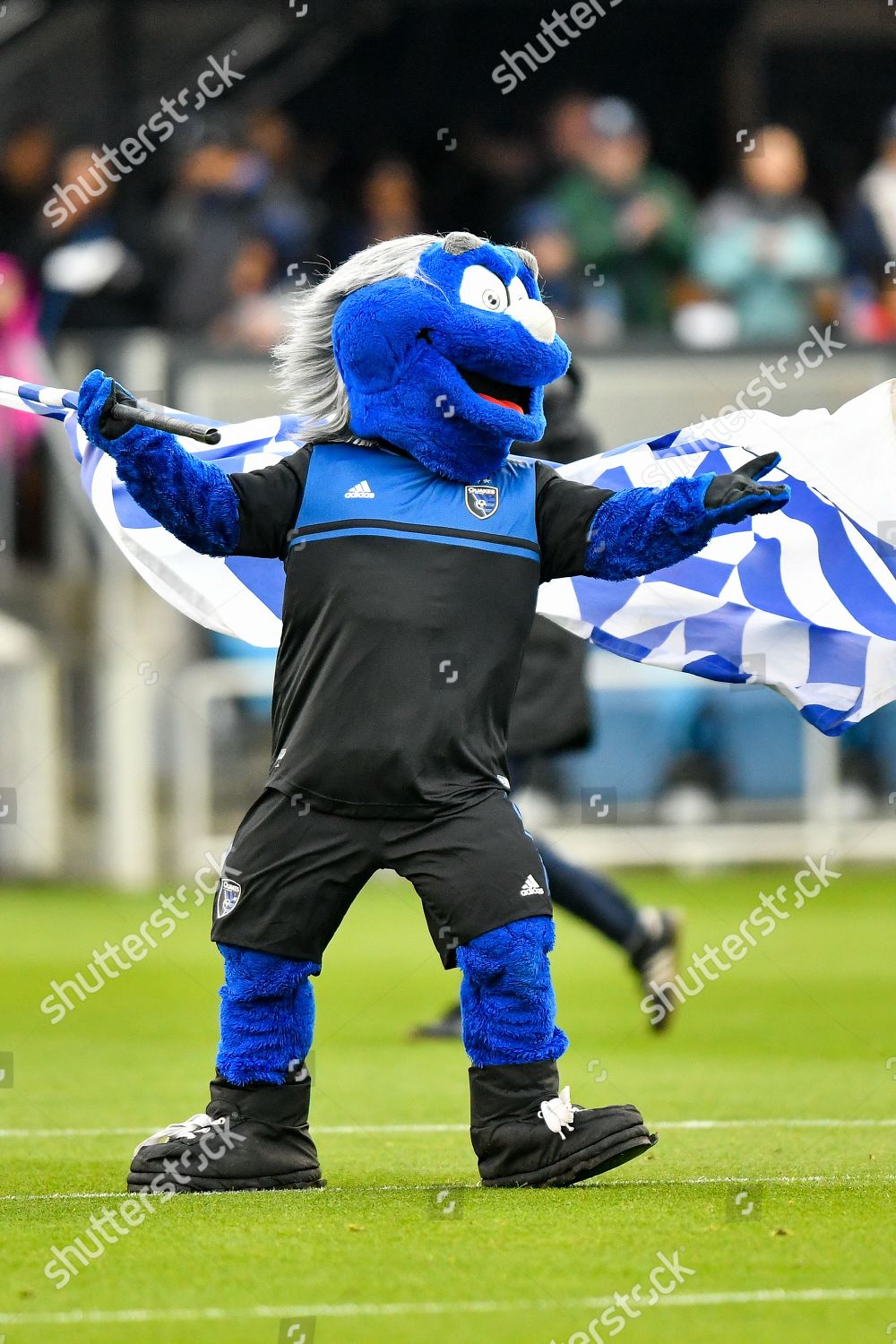 San Jose Earthquakes Mascot Quakesadus Mascotacus Editorial Stock Photo ...