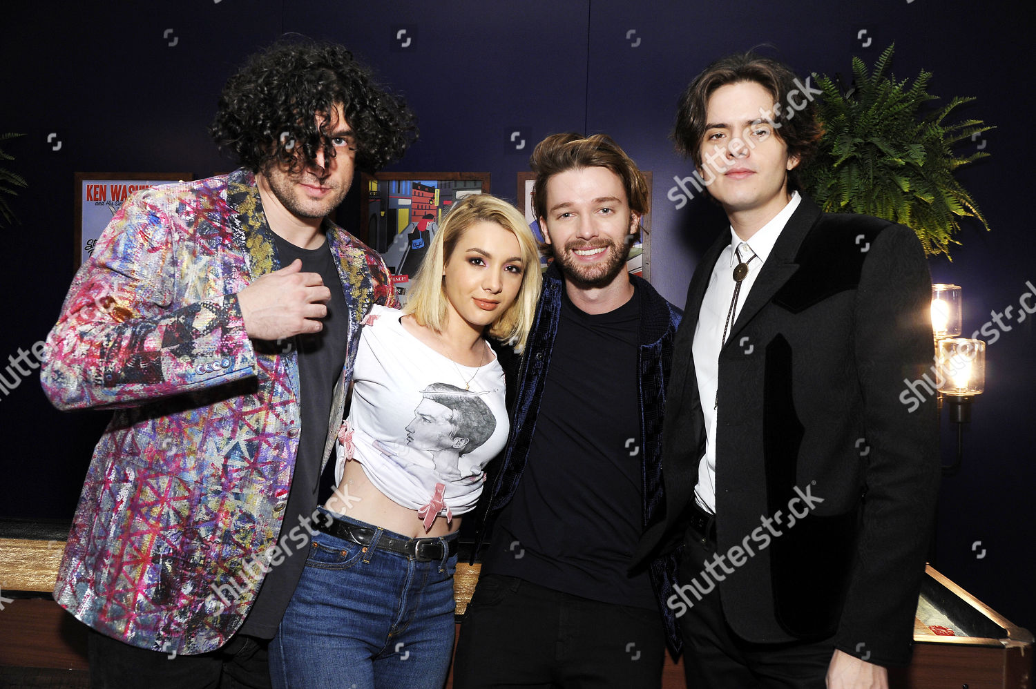 Adam Mortimer Hannah Marks Patrick Schwarzenegger Editorial Stock Photo ...
