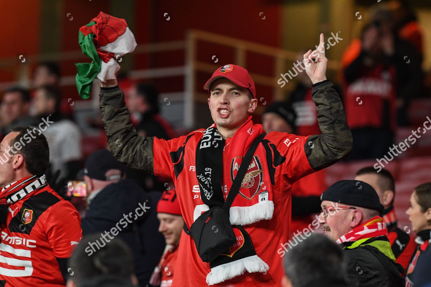 Rennes Fans Before Ko Editorial Stock Photo - Stock Image | Shutterstock