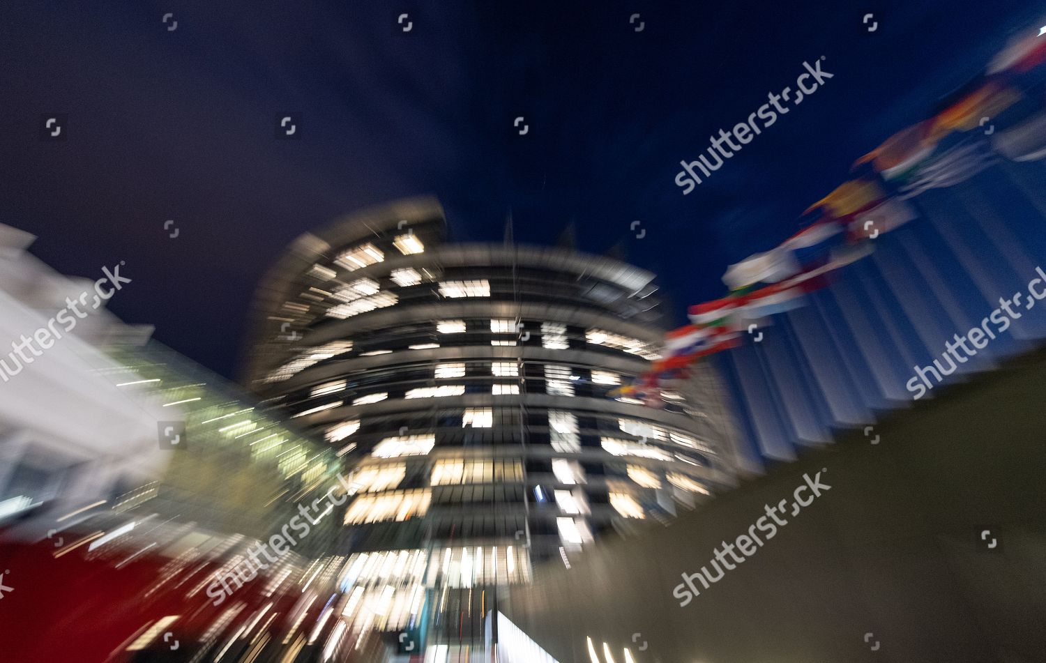 Exterior View Taken Slow Shutter Speed Editorial Stock Photo - Stock ...