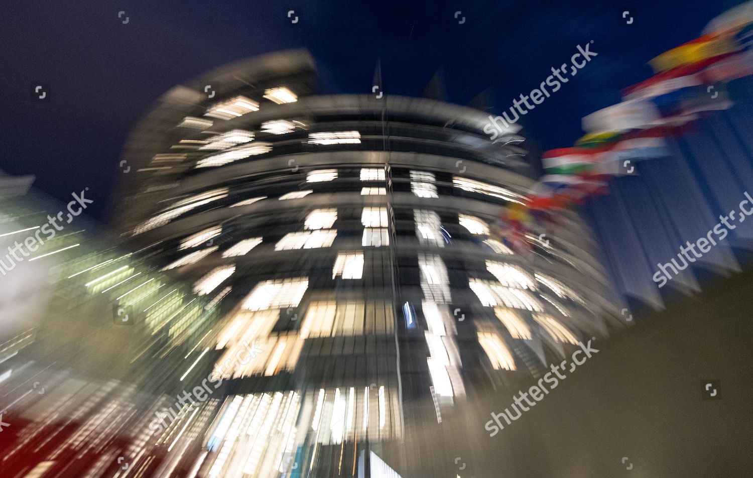 Exterior View Taken Slow Shutter Speed Editorial Stock Photo - Stock ...