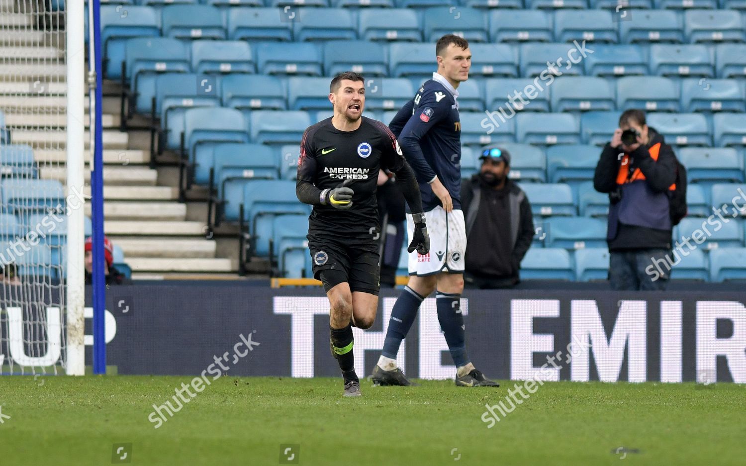 Jake Cooper Millwall Puts His Penalty Editorial Stock Photo - Stock ...