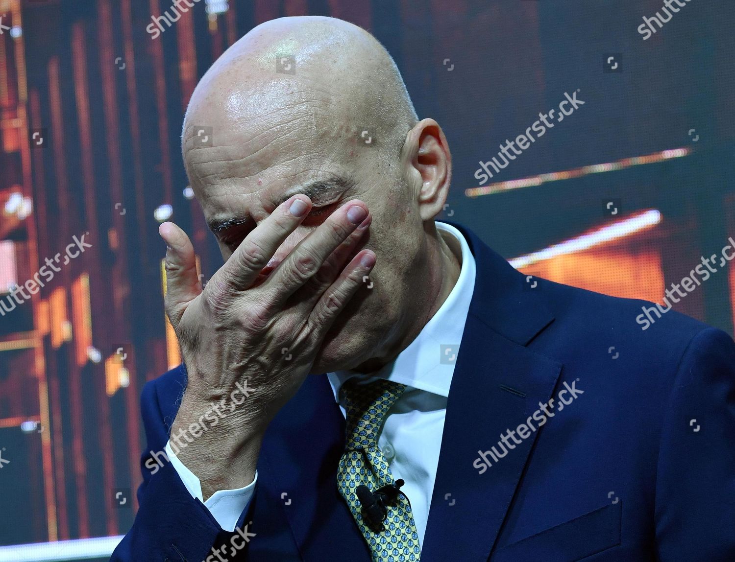 Eni Ceo Claudio Descalzi Gestures During Editorial Stock Photo - Stock ...