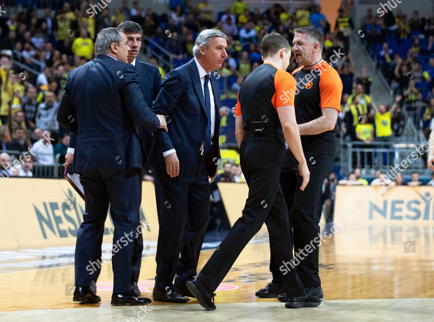 Barcelonas Head Coach Svetislav Pesic C Editorial Stock Photo - Stock ...