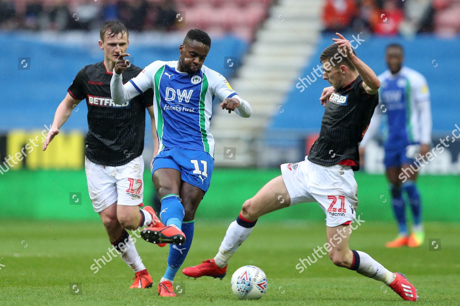 Gavin Massey Wigan Athletic Competes Callum Editorial Stock Photo ...