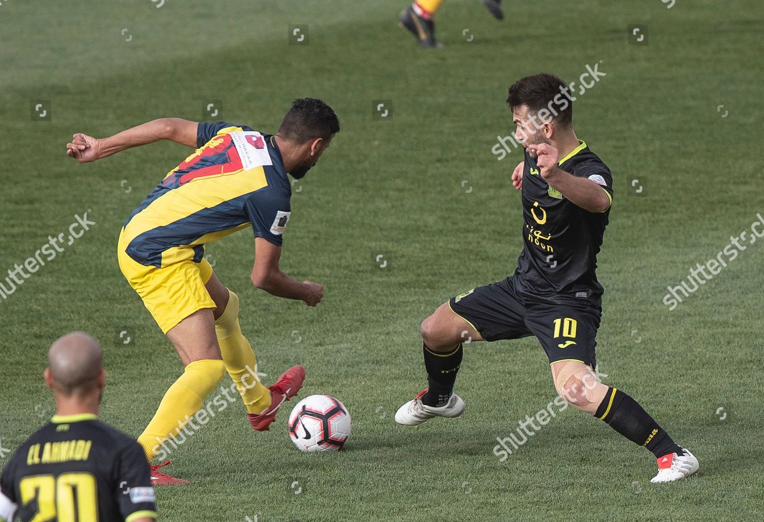 Alhazem Player Osama Alkhalaf L Action Editorial Stock Photo - Stock ...