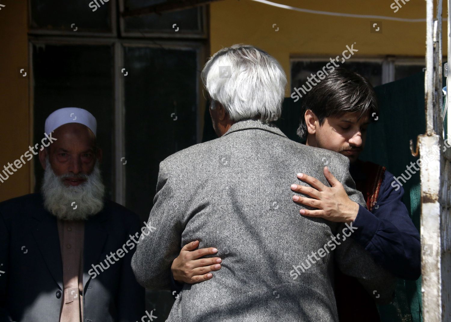 People Condole Family Members Haroon Mehmood Editorial Stock Photo ...
