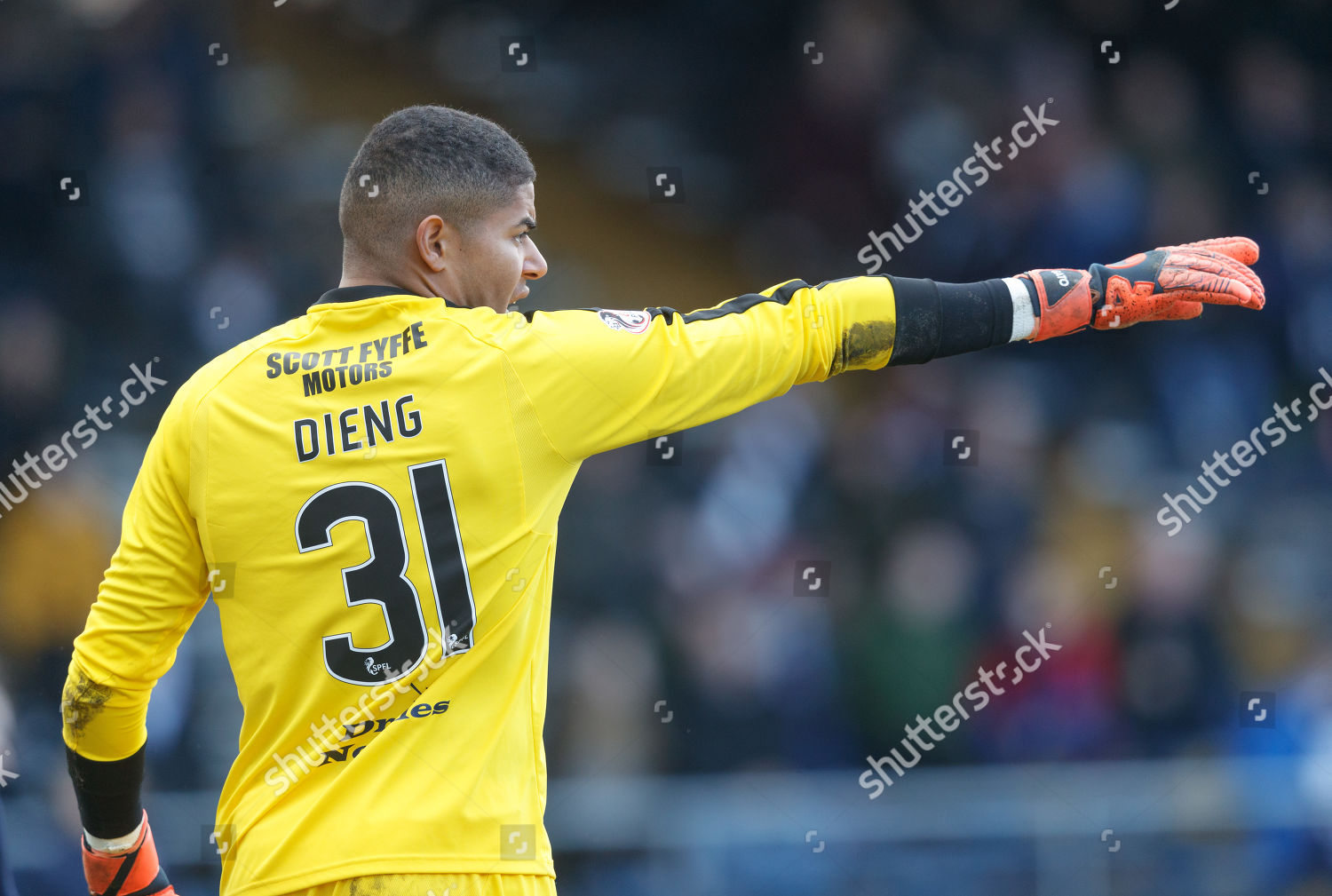 Dundee Goalkeeper Seny Dieng Editorial Stock Photo - Stock Image ...