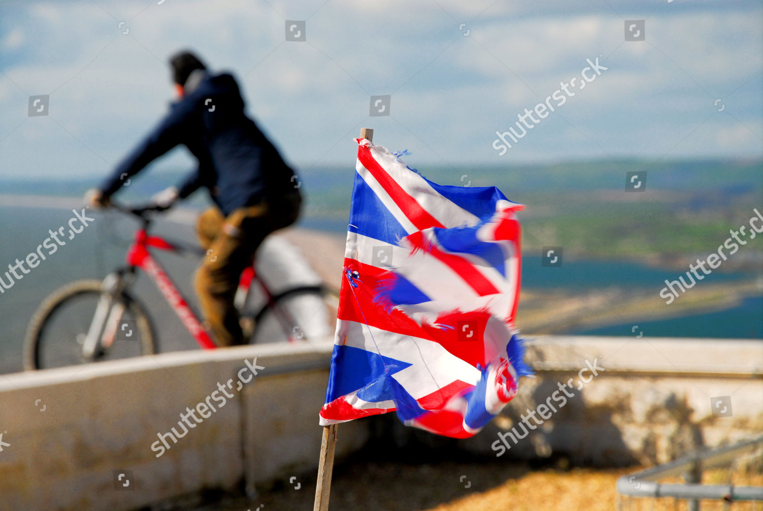 Tattered British Union Flag Union Jack Editorial Stock Photo - Stock ...