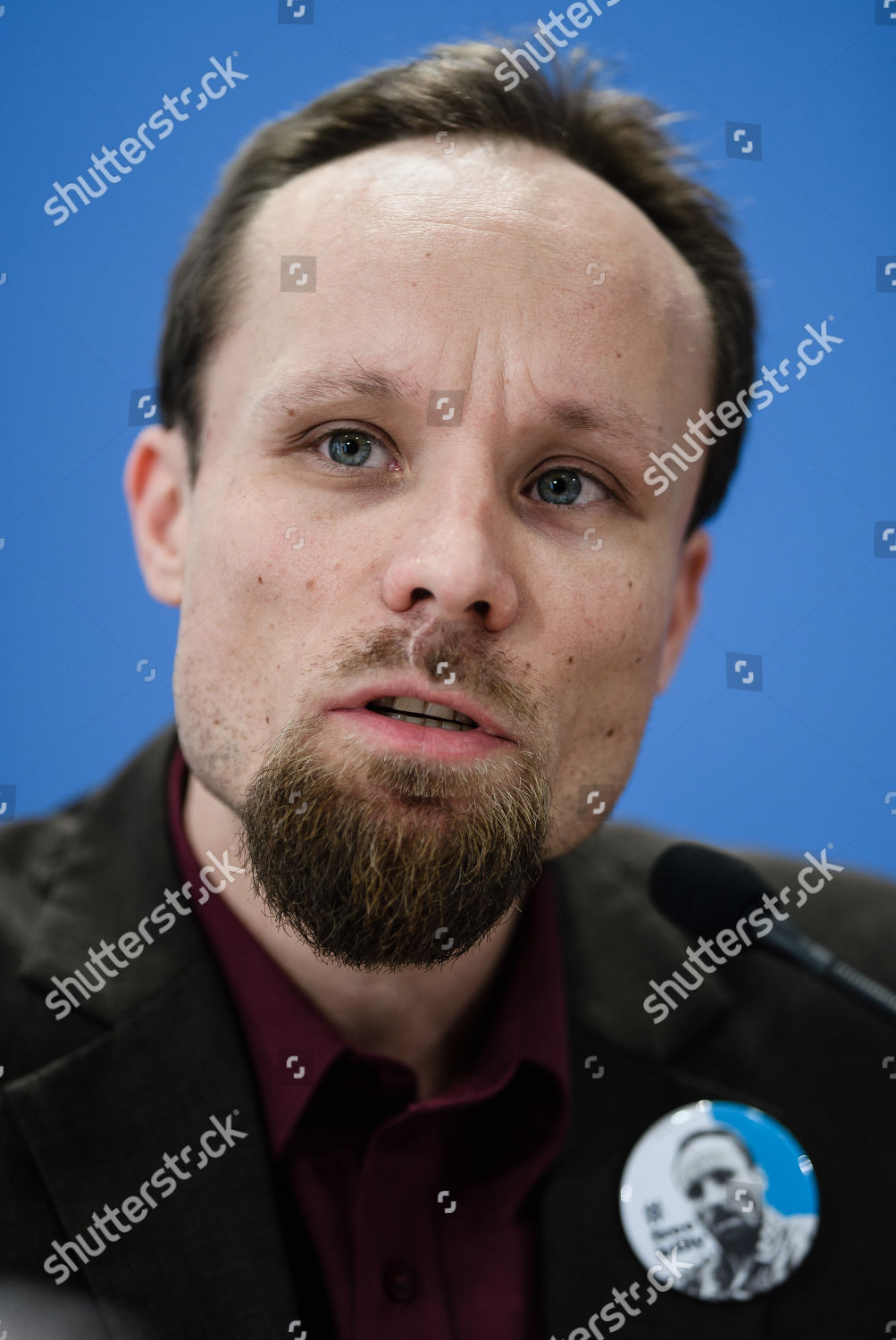 German Journalist Billy Six Speaks During Editorial Stock Photo - Stock ...