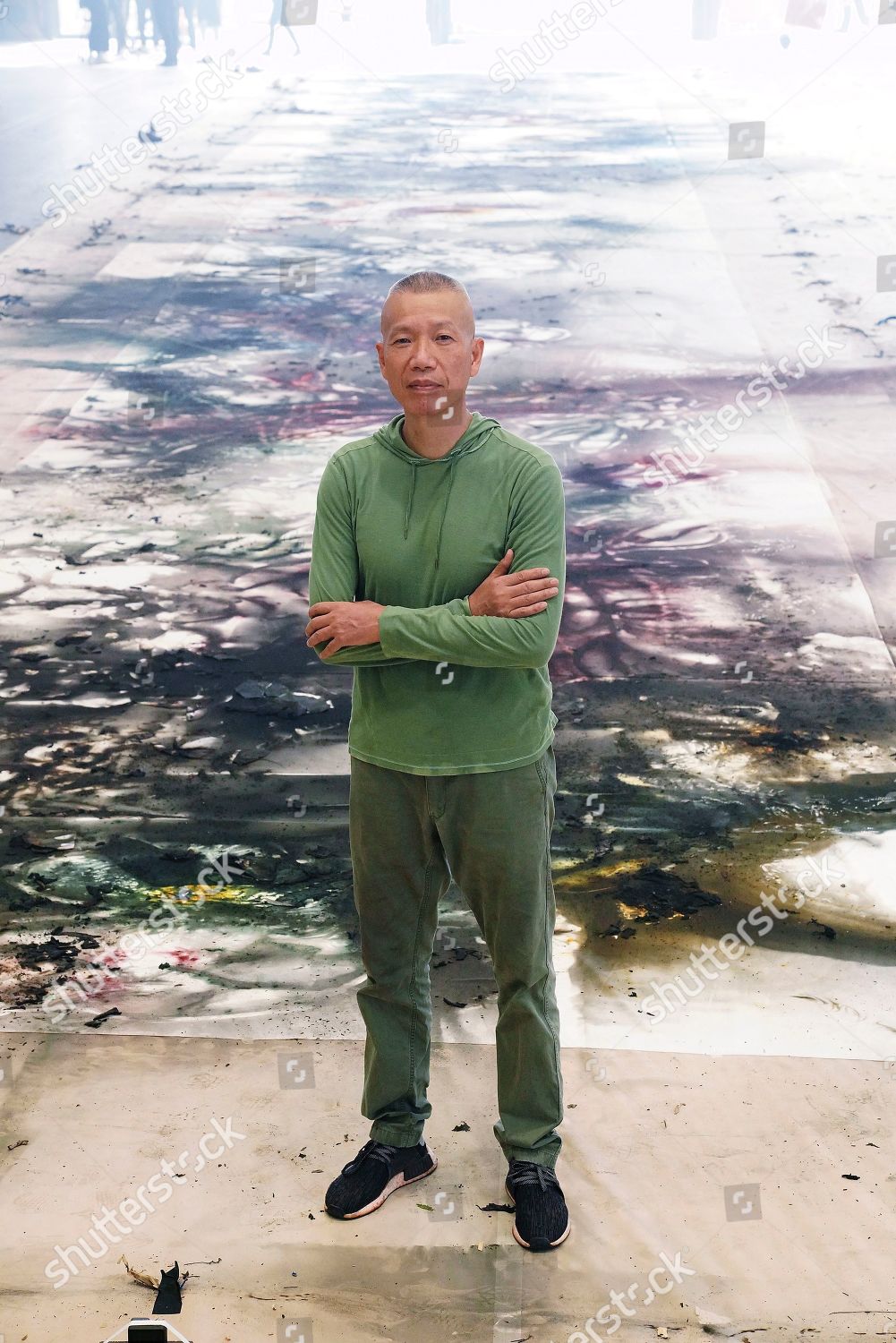 Chinese Artist Cai Guoqiang Poses Front Editorial Stock Photo - Stock ...