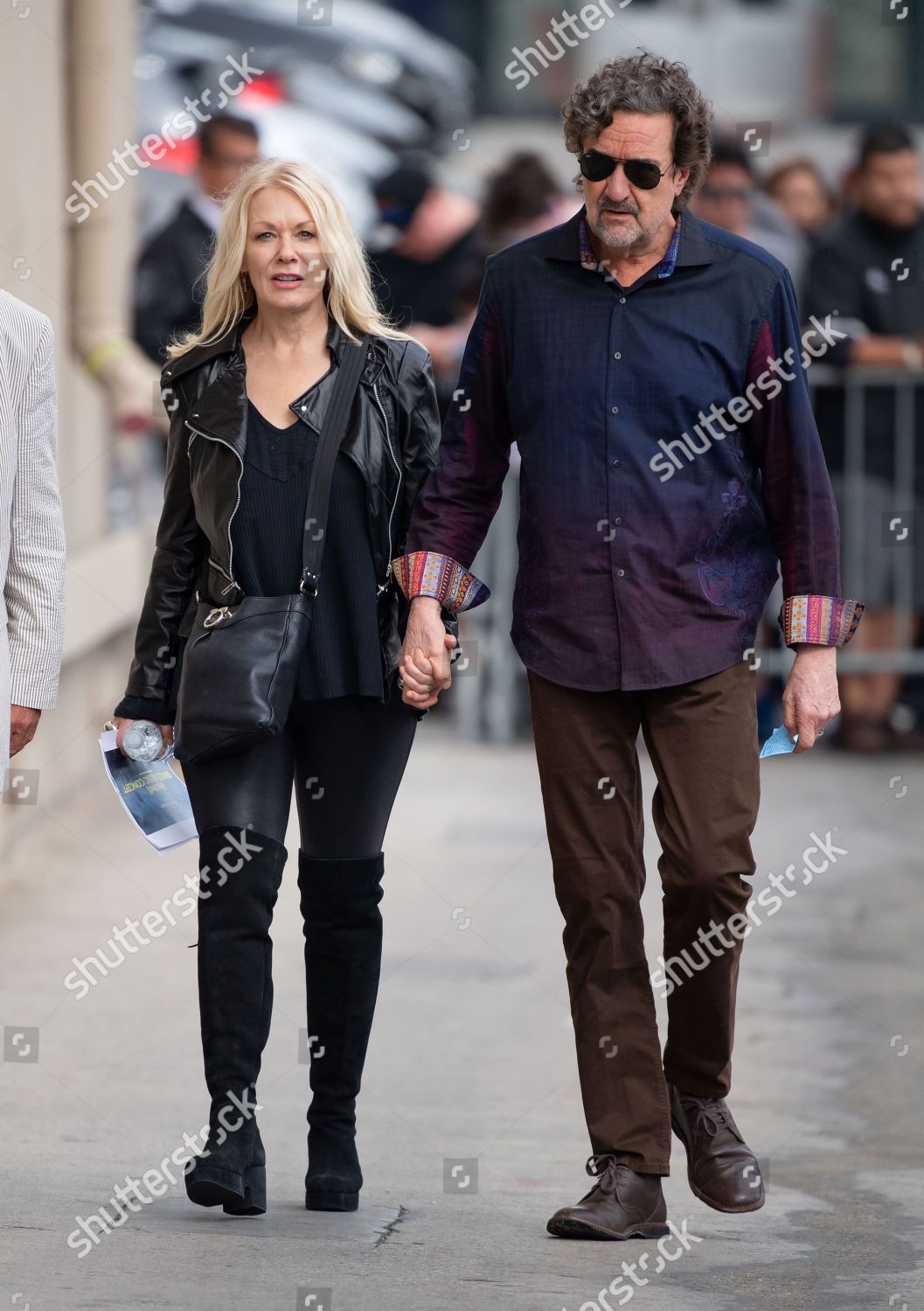 Nancy Wilson Husband Geoff Bywater Editorial Stock Photo - Stock Image ...