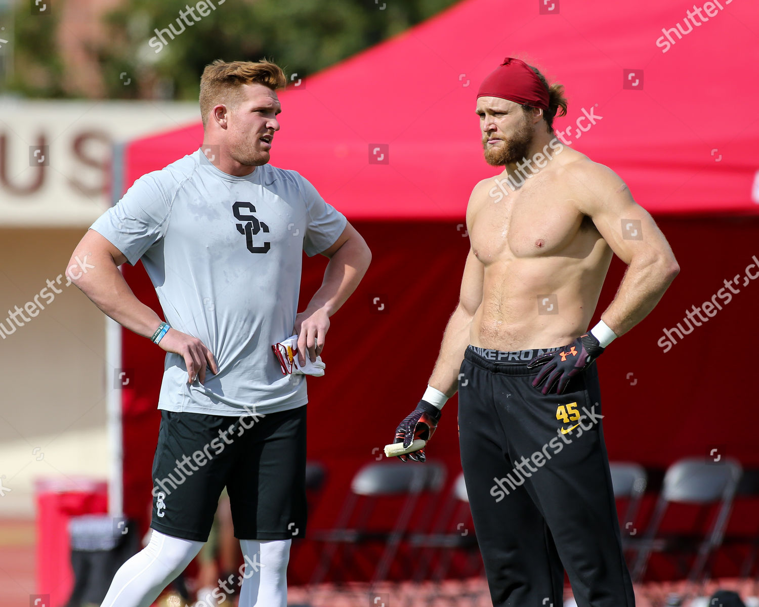 Usc Trojans Linebacker Cameron Smith 35 Editorial Stock Photo - Stock ...