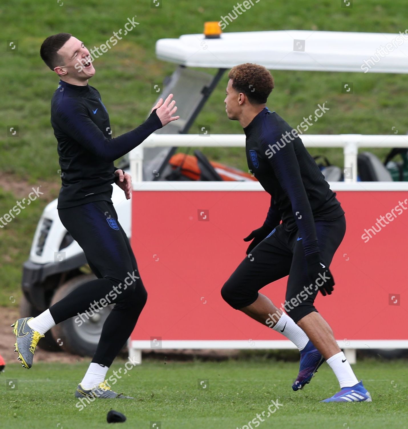 Declan Rice England Dele Alli Play Editorial Stock Photo - Stock Image ...