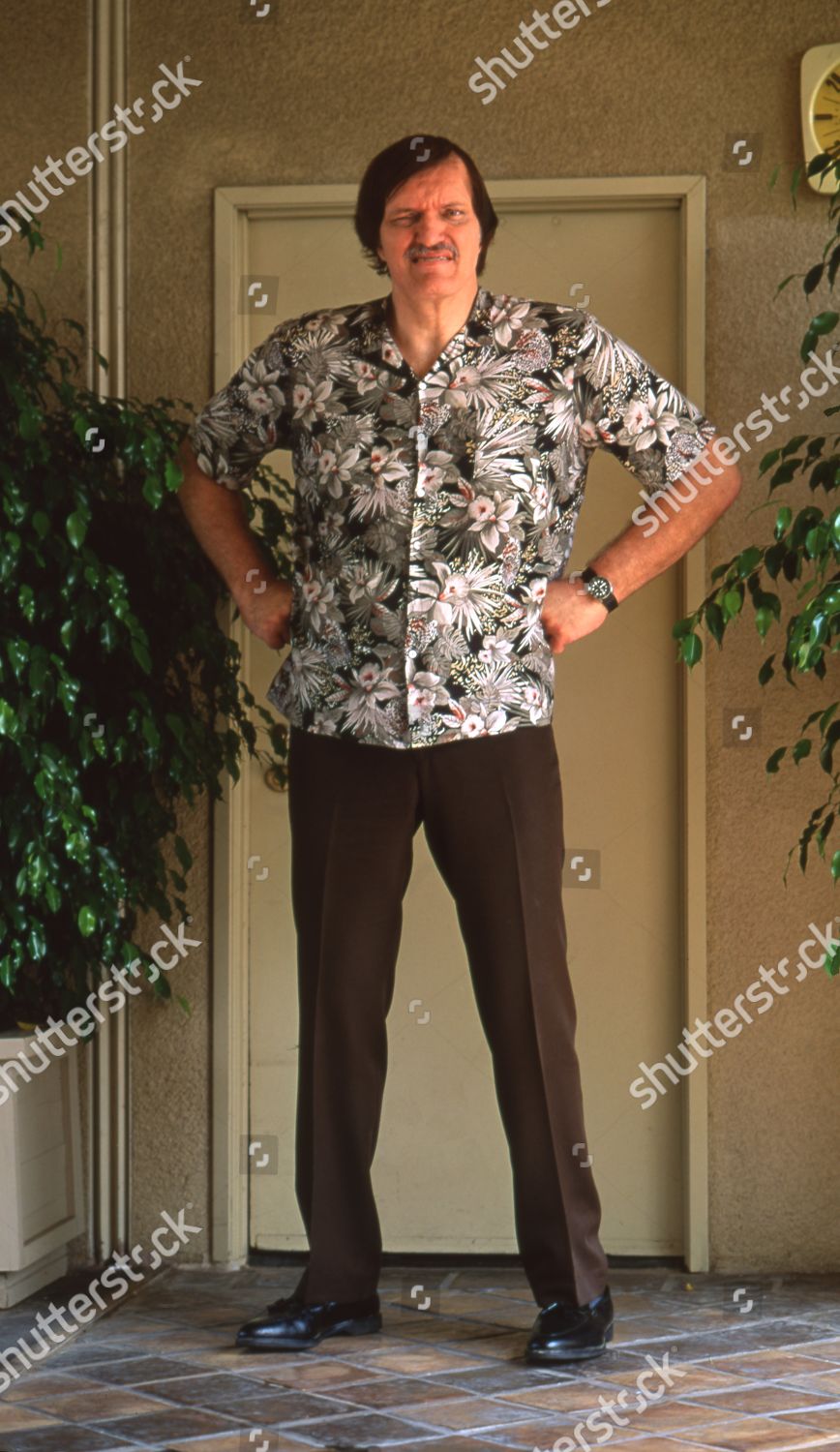 Richard Kiel Actor Who Played Jaws Editorial Stock Photo - Stock Image ...